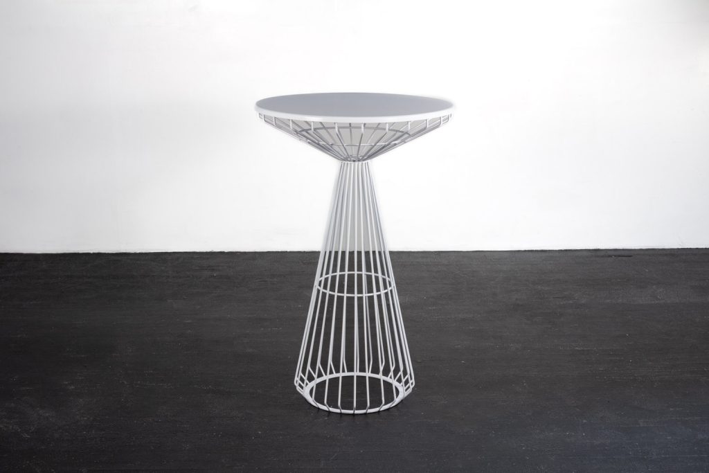 Bar Table, Hawaiian Metal White - Amigo Party Rentals, Inc.Amigo Party ...